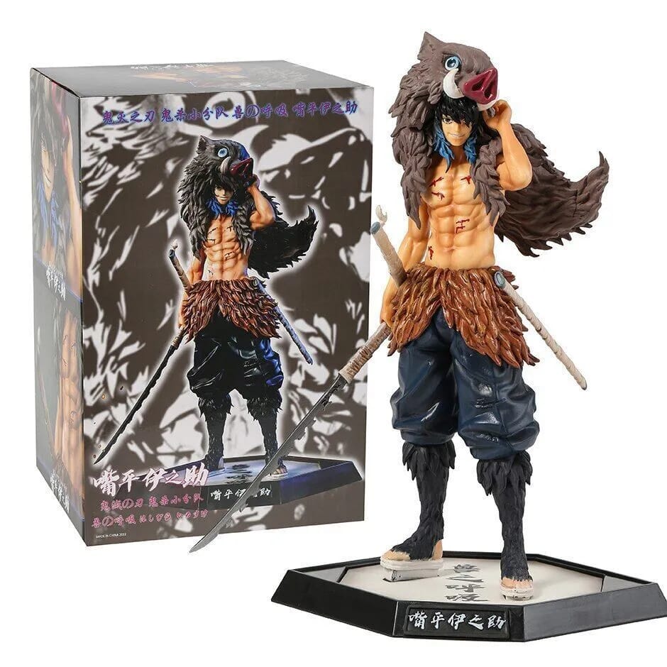 Demon Slayer - Inosuke 30 cm Action Figure – OtakumerchIndia